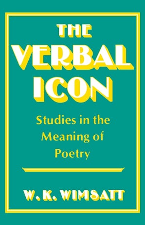 The Verbal Icon - The University Press of Kentucky