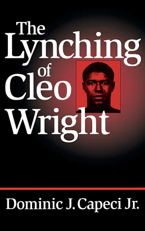 The Lynching of Cleo Wright - The University Press of Kentucky